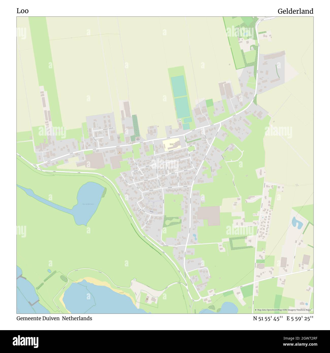 Loo, Gemeente Duiven, Netherlands, Gelderland, N 51 55' 45'', E 5 59 ...