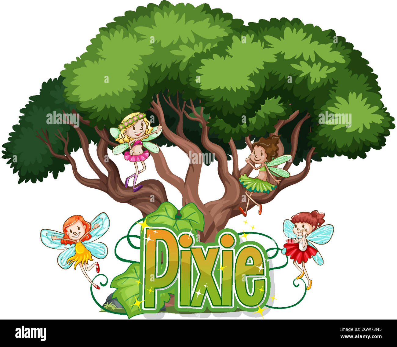 Pixie Hollow Tree Wallpaper