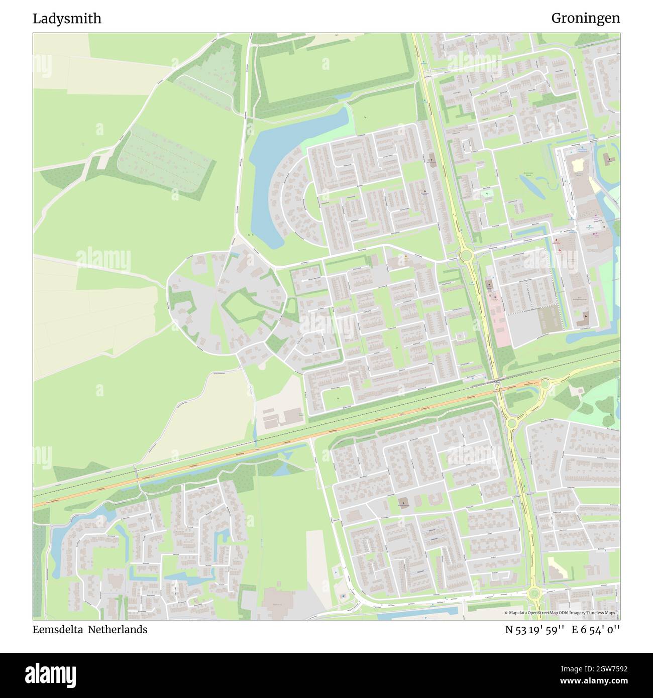 Map of ladysmith hi-res stock photography and images - Alamy