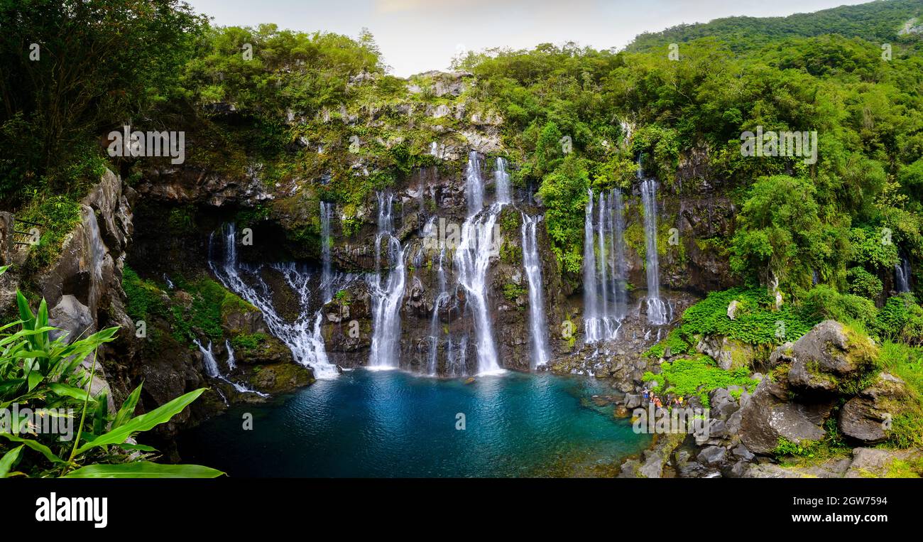 Reunion island waterfall hi-res stock photography and images - Alamy