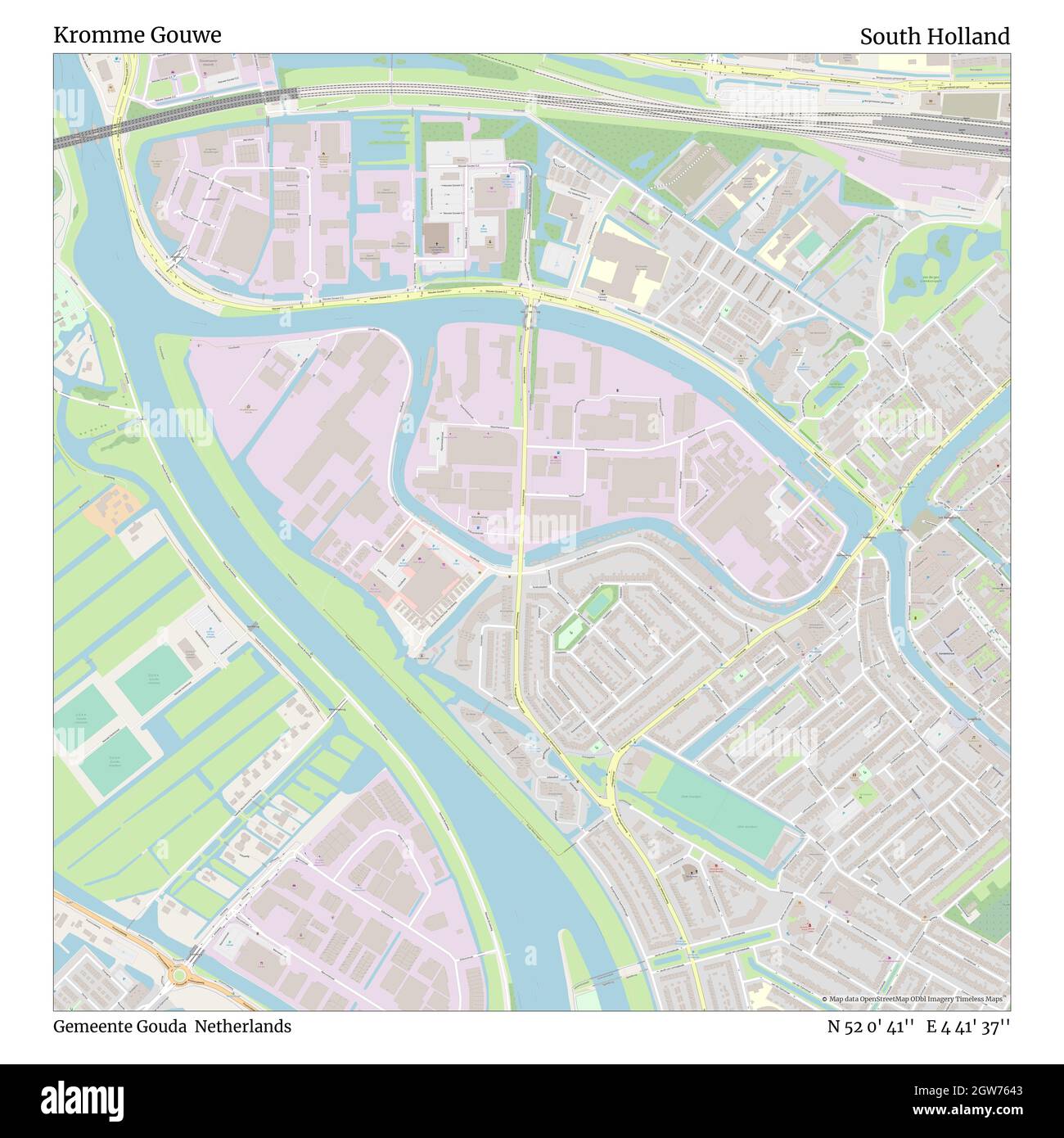 Map of gouda hi-res stock photography and images - Alamy