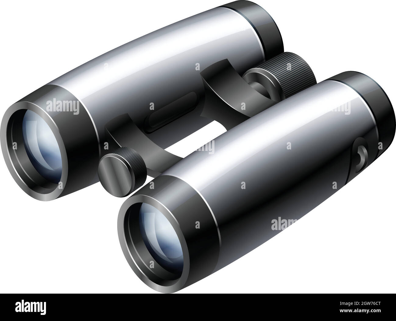 Binocular device Stock Vector Images - Alamy