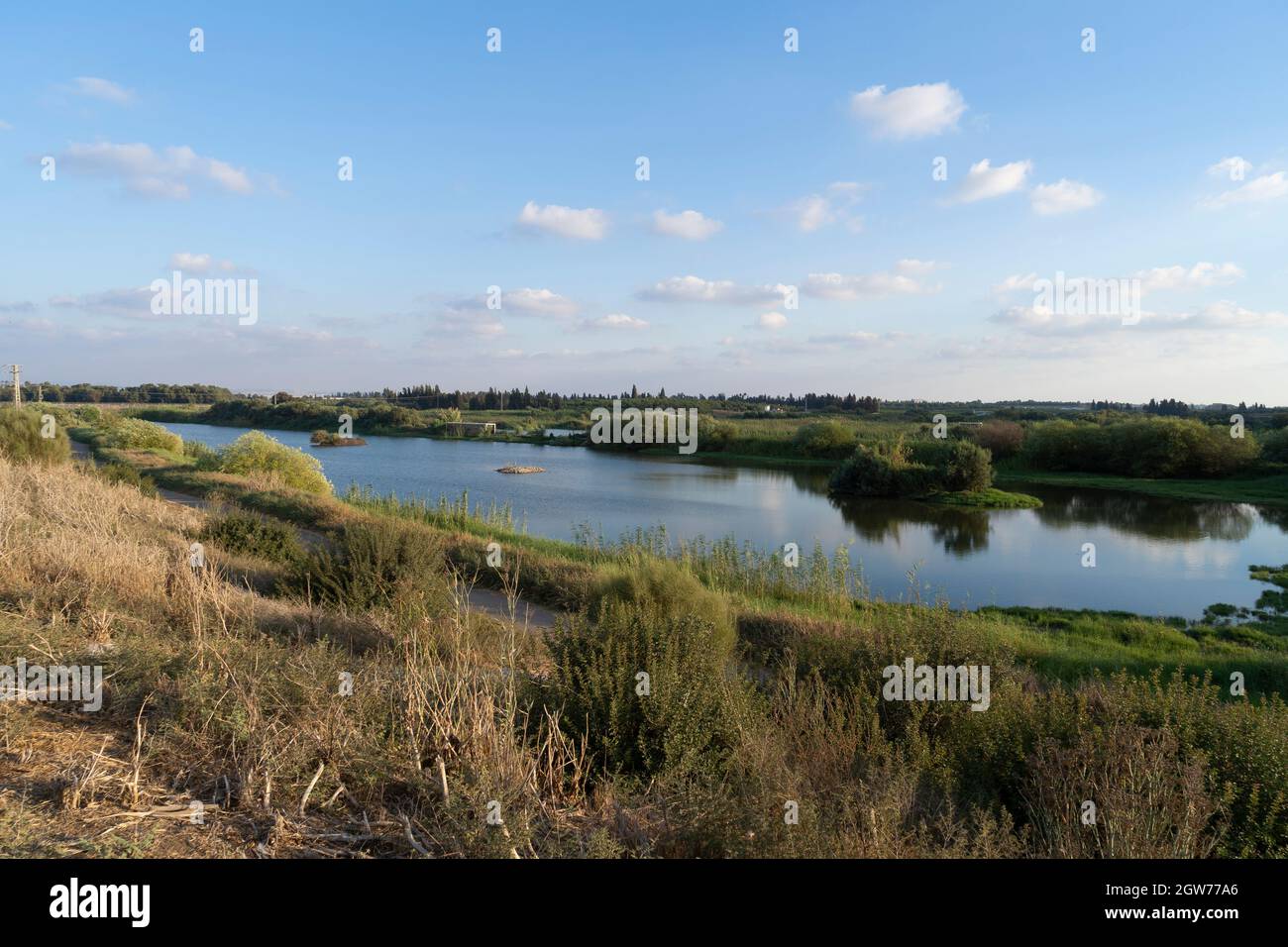 Agmon Hefer in the Hefer Valley Stock Photo - Alamy