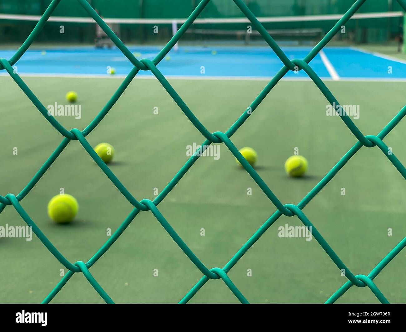 Ball over fence hi-res stock photography and images - Alamy