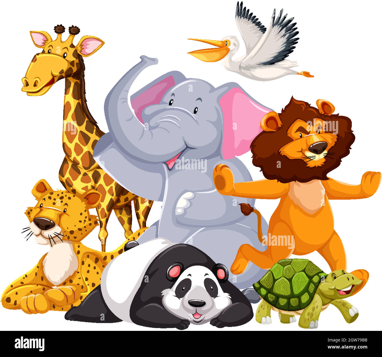 Group of wild animal Stock Vector Image & Art - Alamy