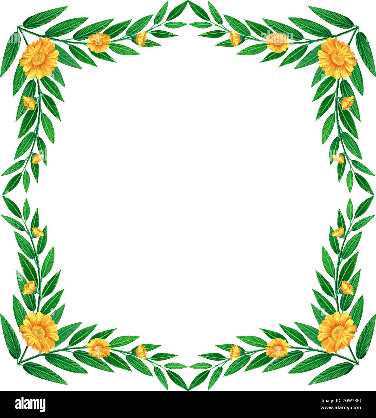 Colorful Vector Border Design