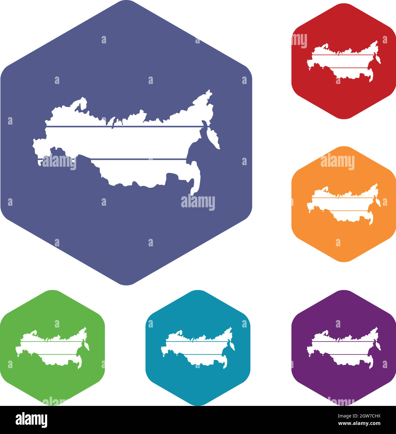 Geography travel russia moscow Stock Vector Images - Alamy