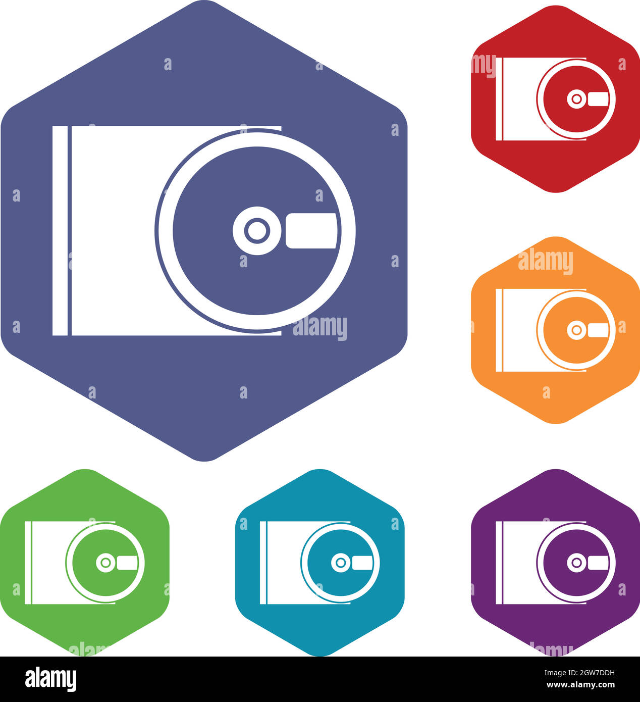 DVD drive open icons set Stock Vector Image & Art - Alamy