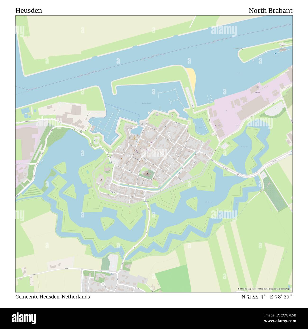 Heusden, Gemeente Heusden, Netherlands, North Brabant, N 51 44' 3'', E ...