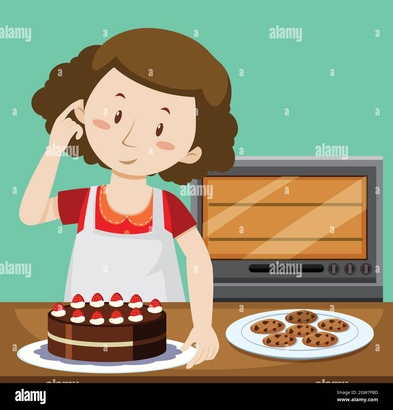 Baking clipart hi-res stock photography and images - Alamy