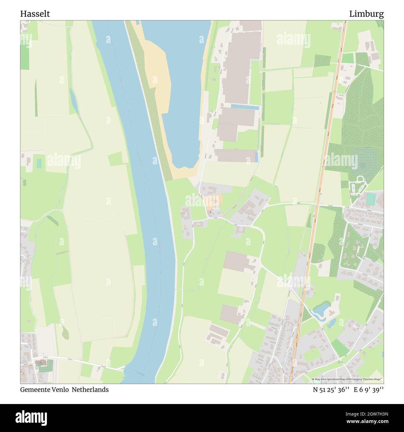 Hasselt map hi-res stock photography and images - Alamy