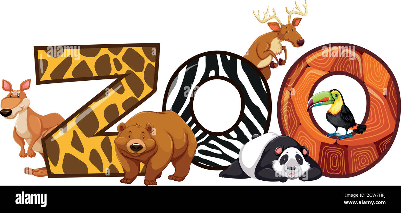 Zoo Template Microsoft Word