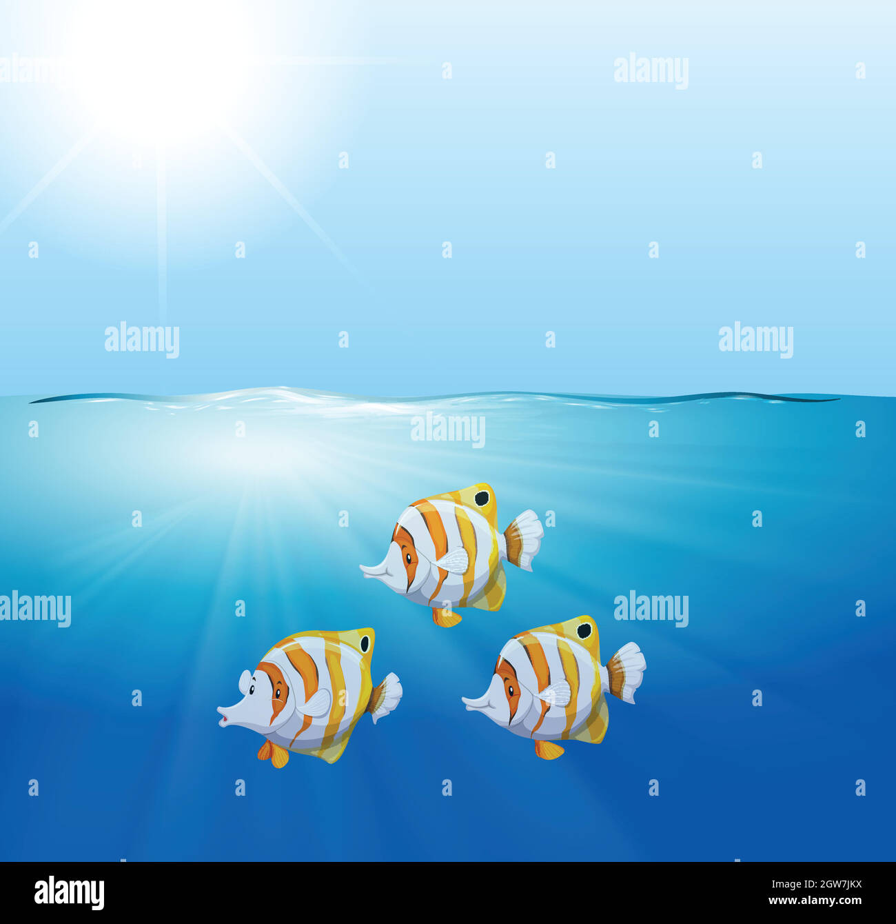 Cartoon sun shinning Stock Vector Images - Alamy