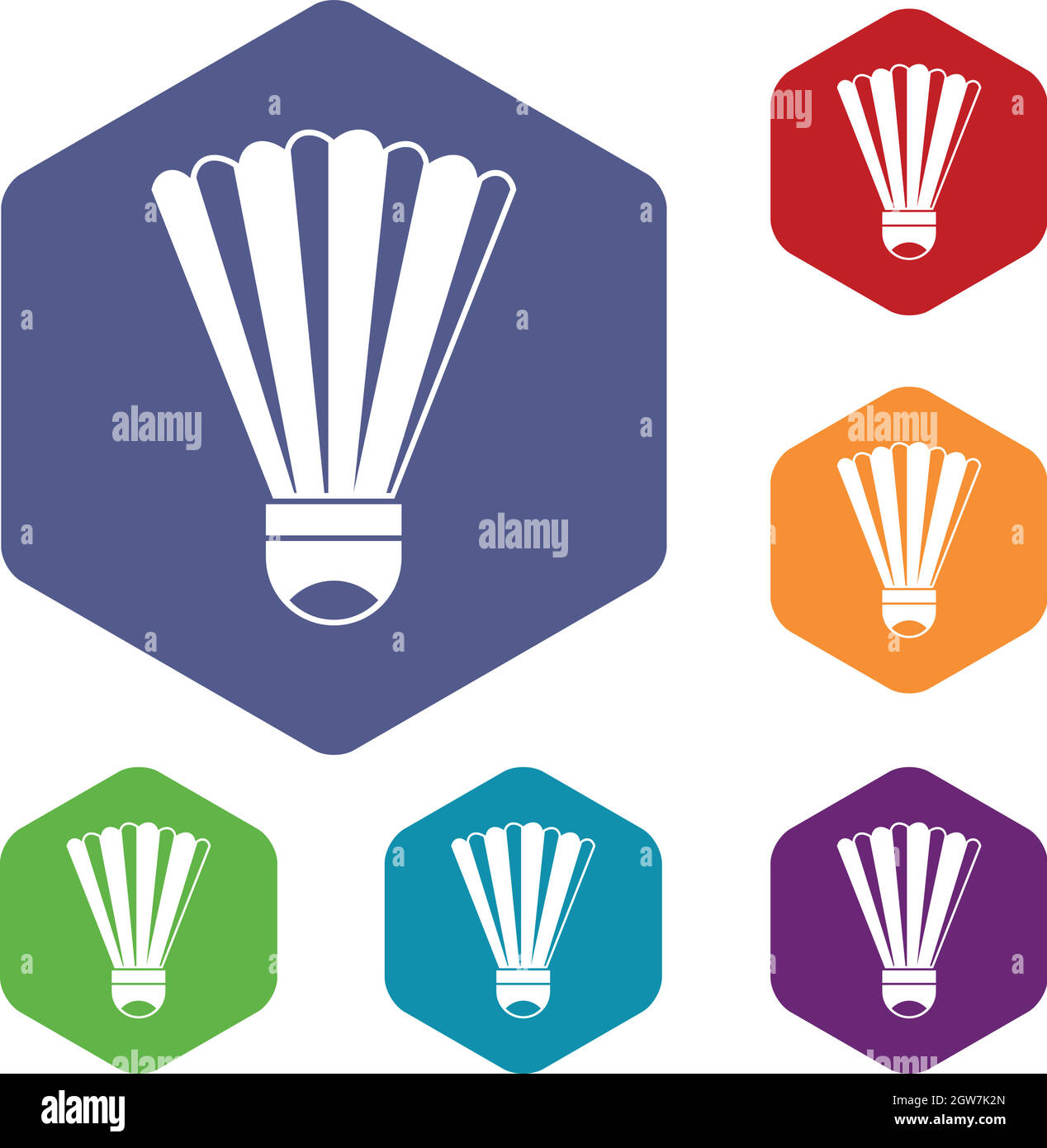 Shuttlecock court Stock Vector Images - Alamy