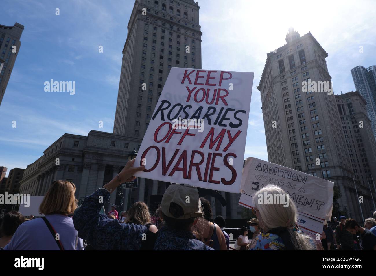 New York, New York, USA. 2nd Oct, 2021. Thousands gather for ...