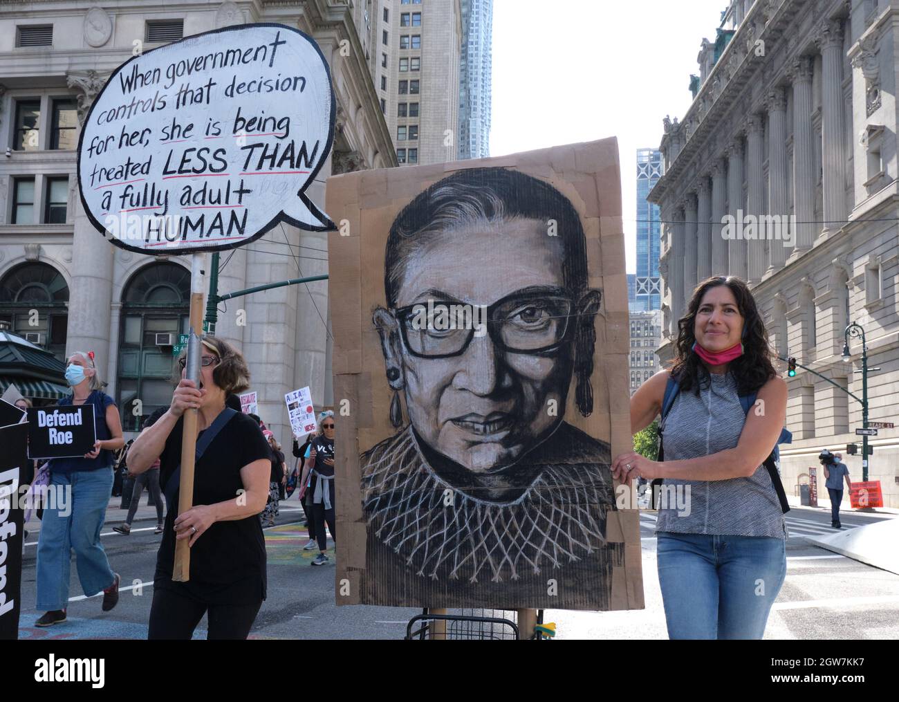 New York, New York, USA. 2nd Oct, 2021. Thousands gather for ...