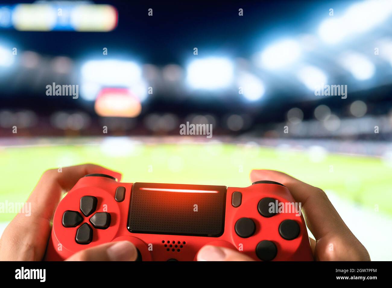Video game screenshot football hi-res stock photography and images - Alamy
