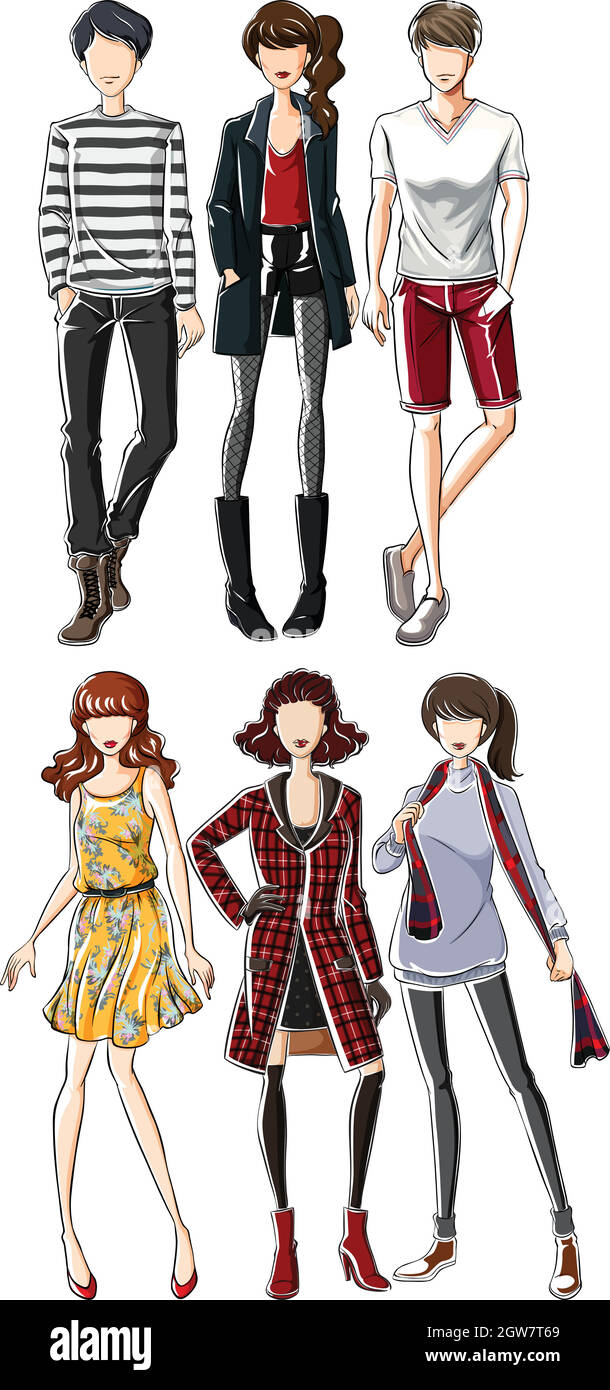 Fashion model modelling Cut Out Stock Images & Pictures - Alamy