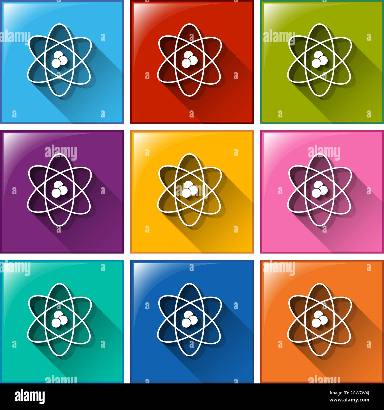 Buttons for science experiment Stock Vector Image & Art - Alamy