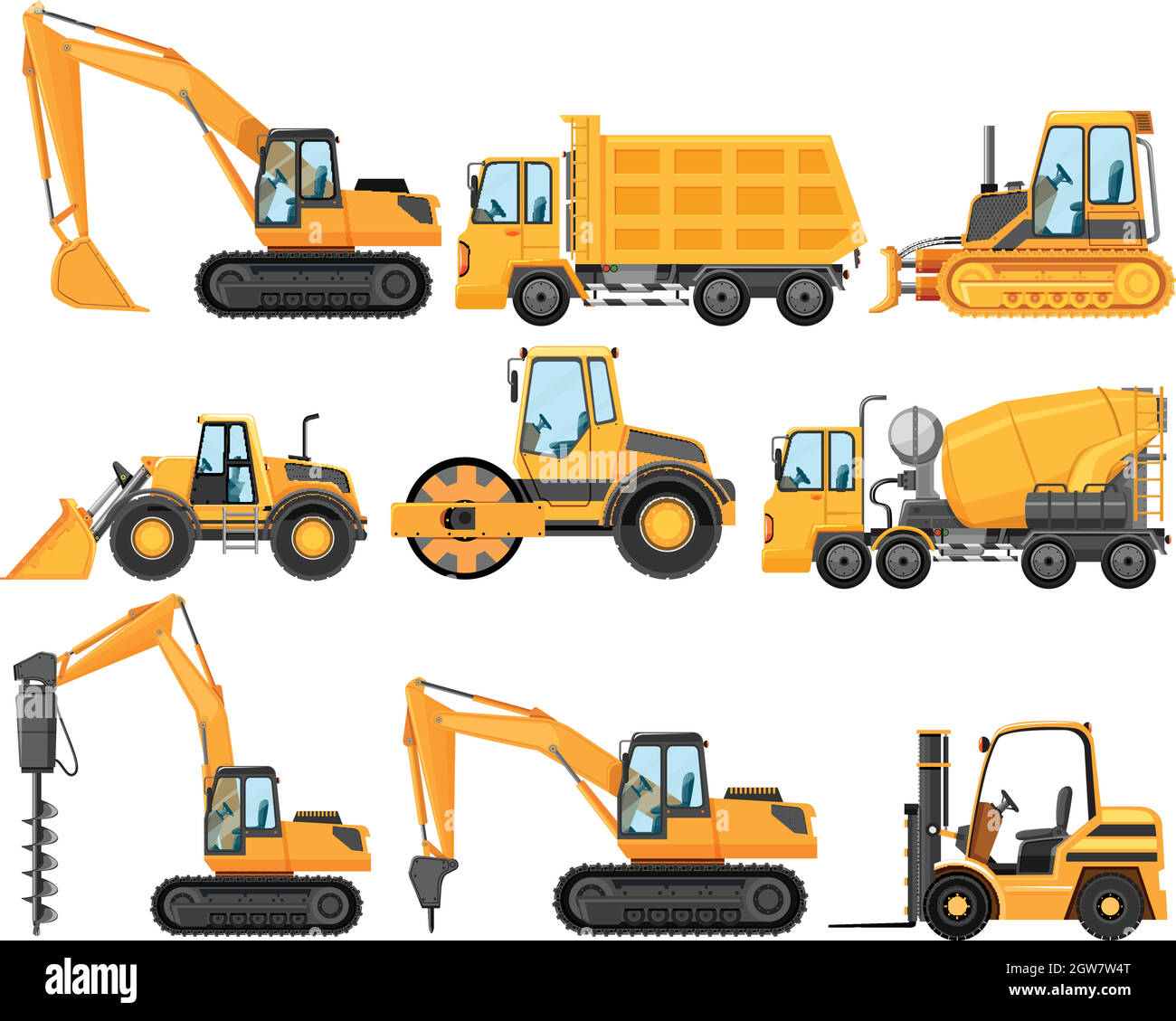 Mine construction Cut Out Stock Images & Pictures - Alamy