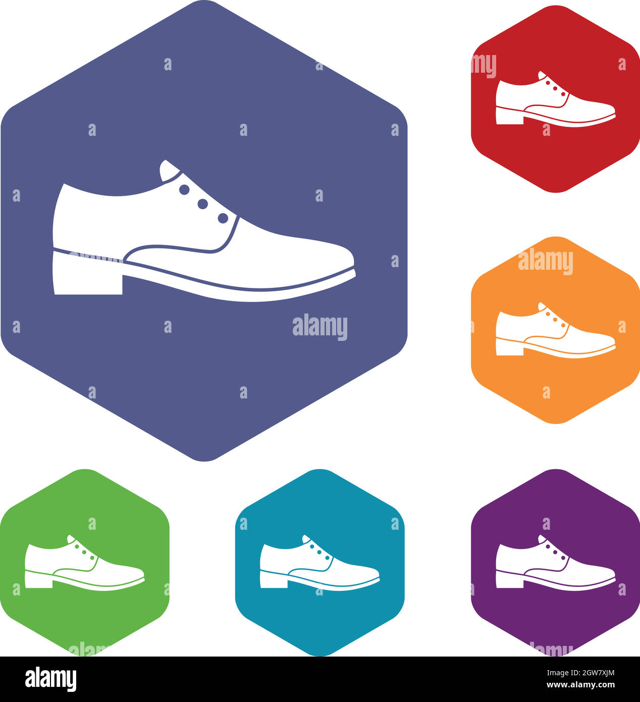 Shoe shape Stock Vector Images - Alamy