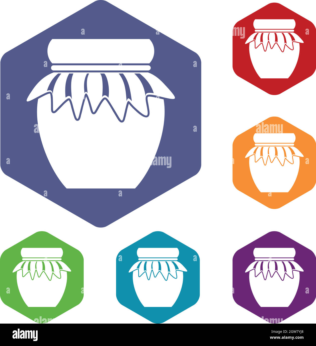 Glassware collection Stock Vector Images - Alamy