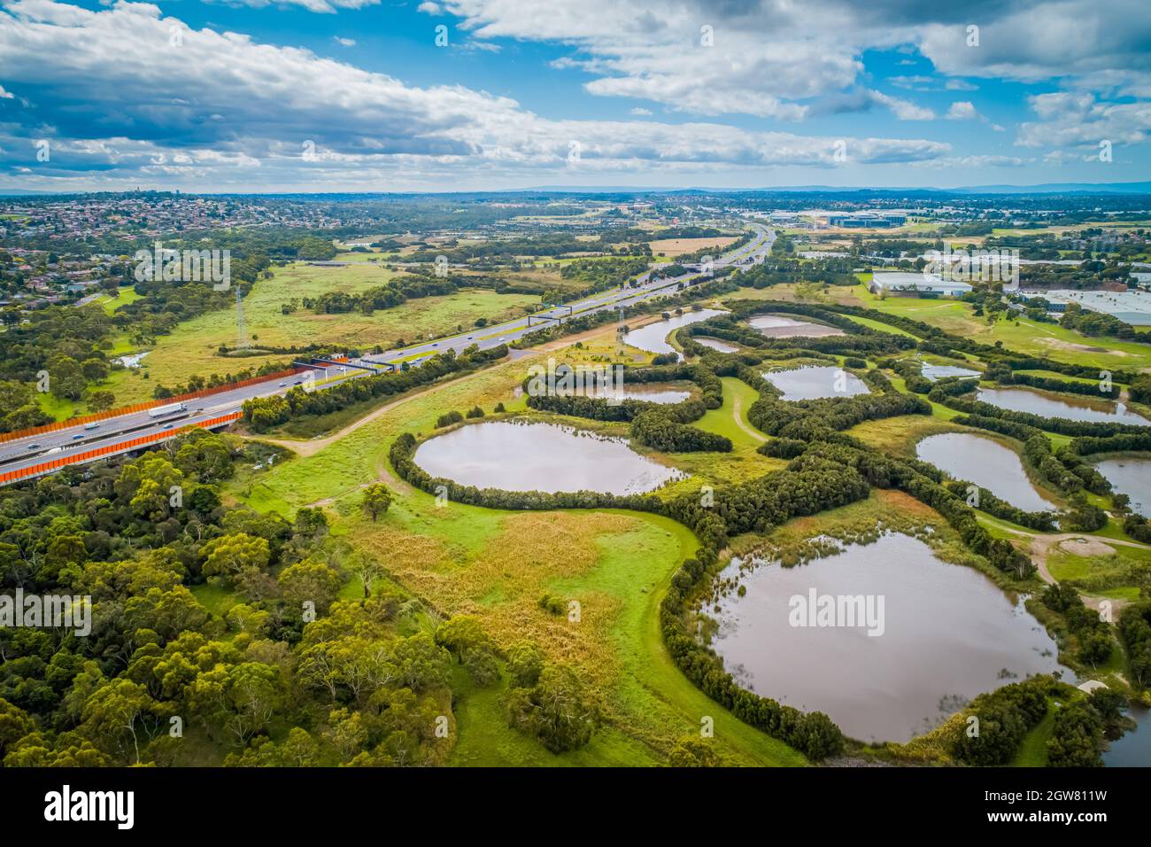 Map australia highway hi-res stock photography and images - Alamy