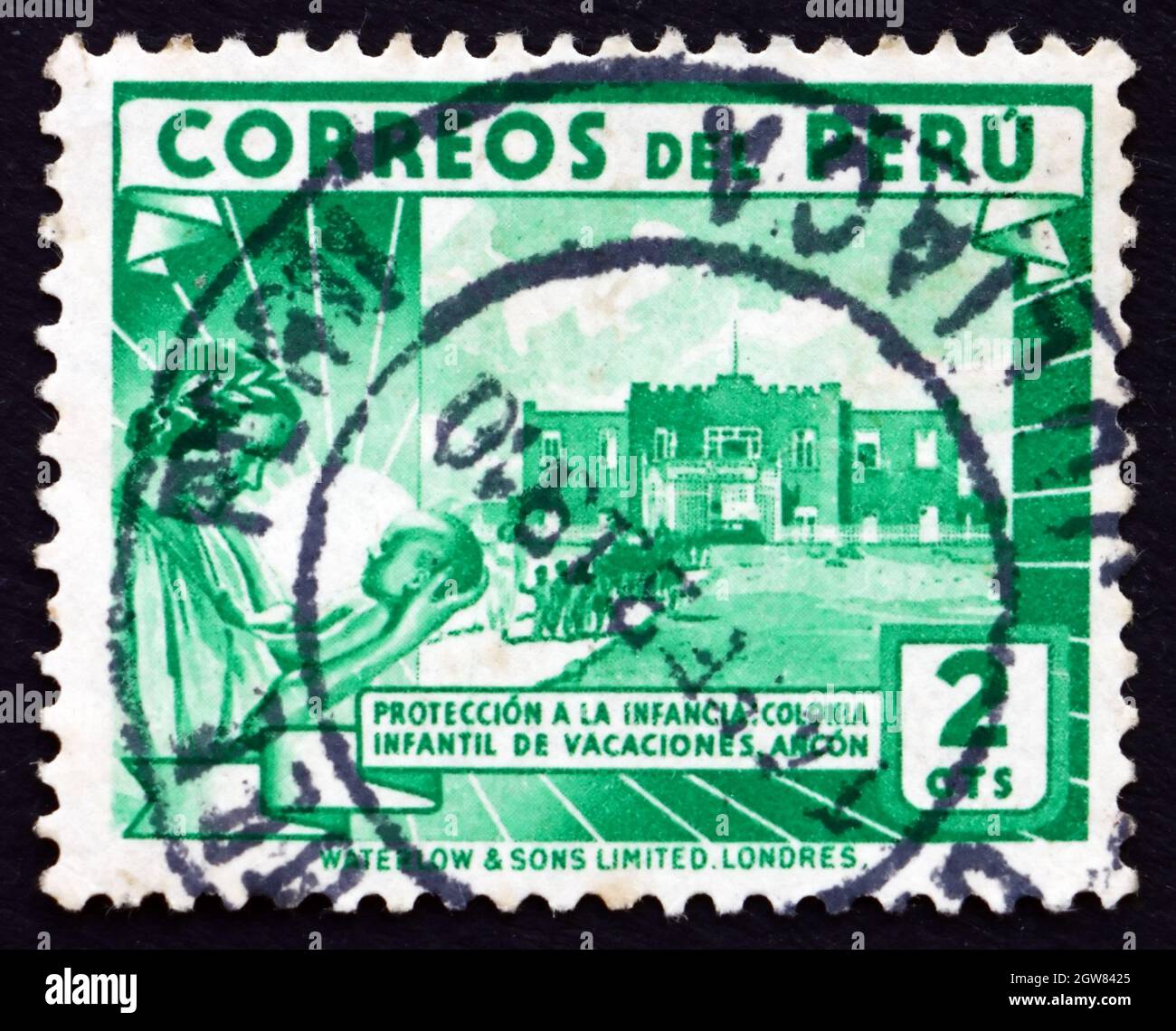 Peruvian postage stamp peru hi-res stock photography and images - Alamy