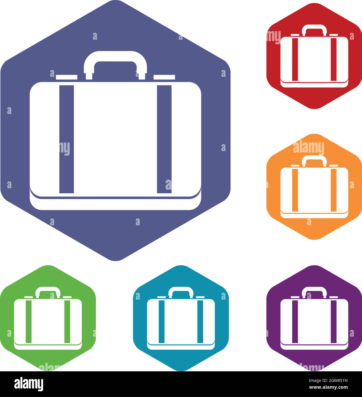 Packed suitcase Stock Vector Images - Alamy