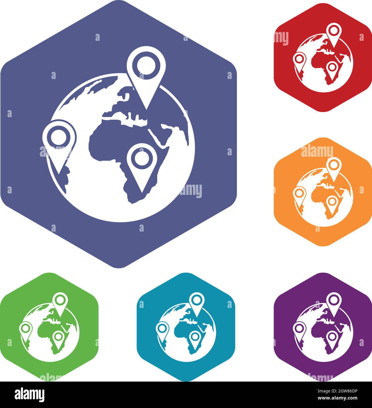 Network connection icons set Stock Vector Images - Alamy