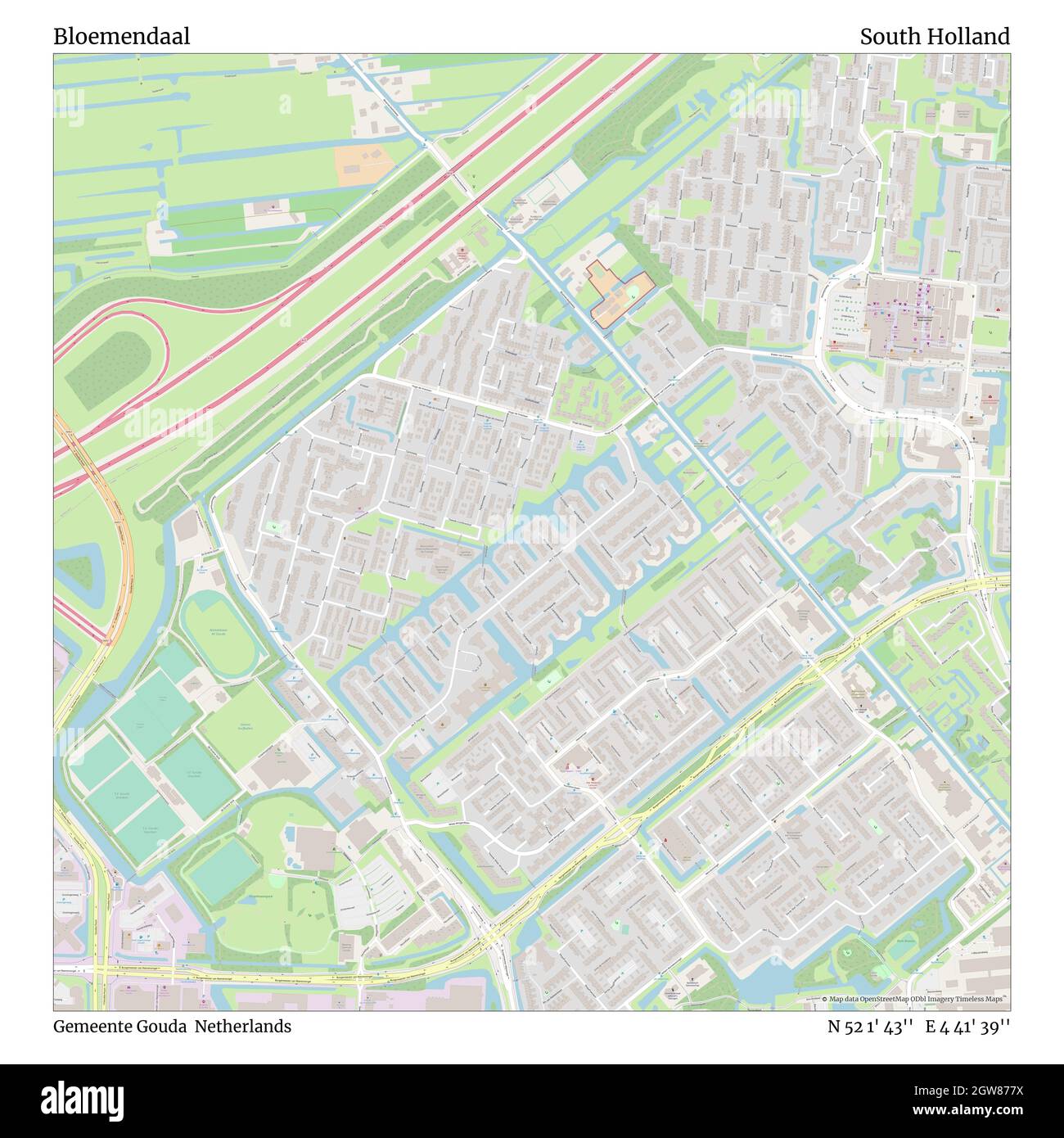 Map of gouda hi-res stock photography and images - Alamy