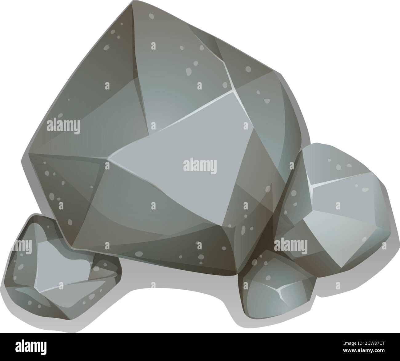 Piles of rocks Stock Vector Images - Alamy