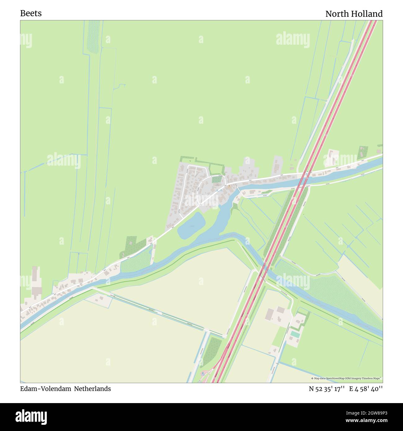 Beets, Edam-Volendam, Netherlands, North Holland, N 52 35' 17'', E 4 58 ...