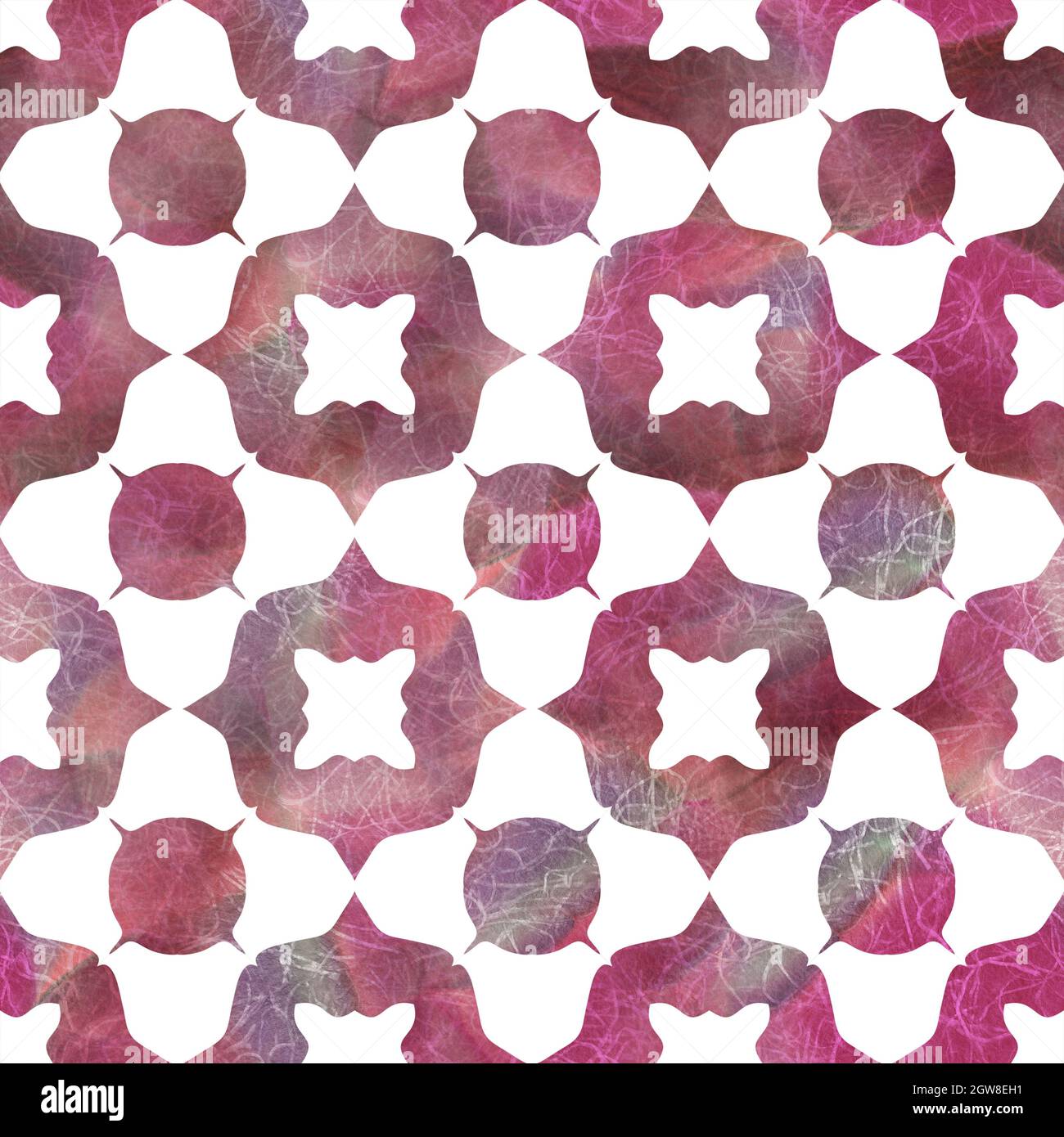 Seamless white on color interior wall tile style surface pattern design ...