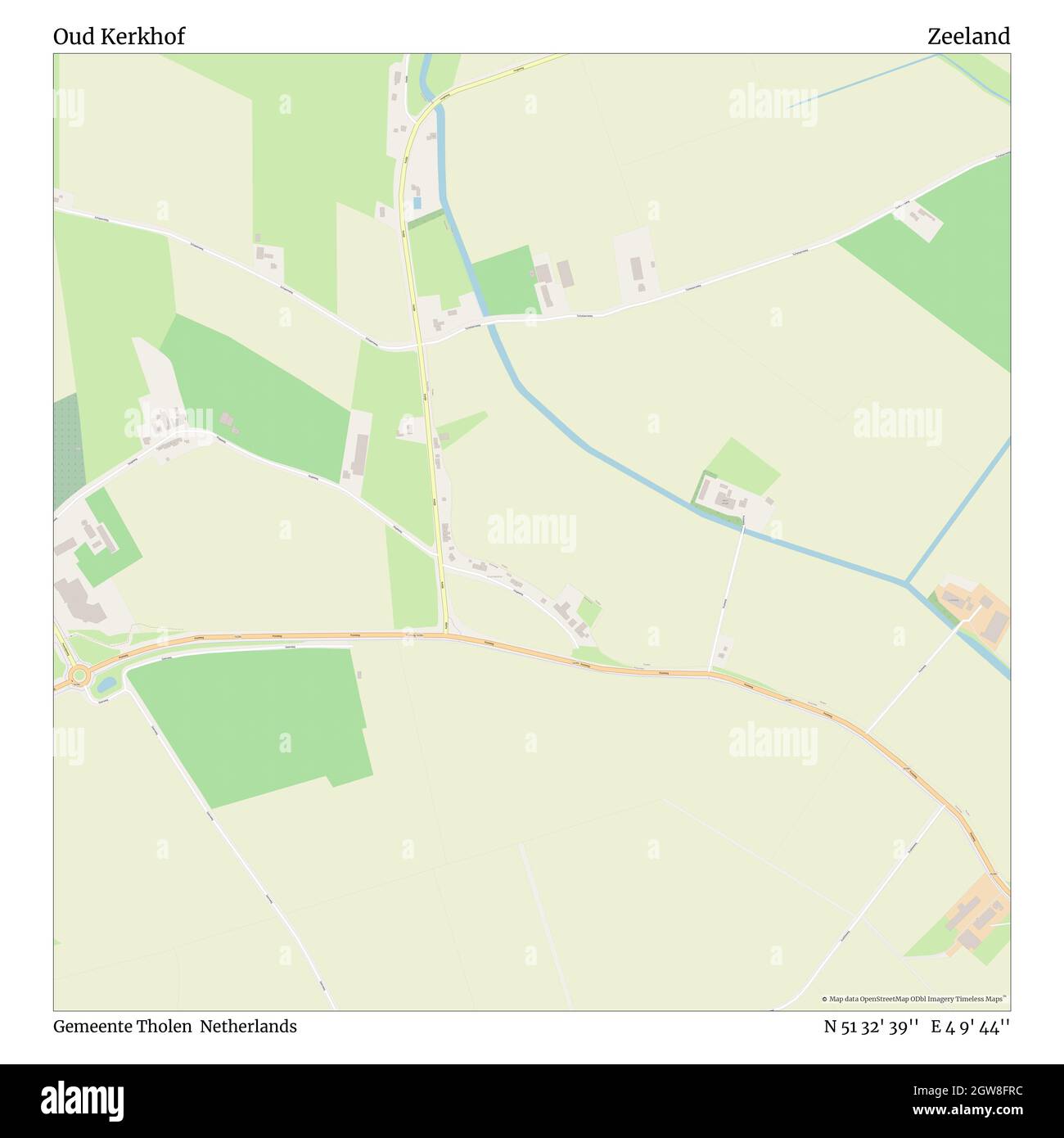 Oud Kerkhof, Gemeente Tholen, Netherlands, Zeeland, N 51 32' 39'', E 4 ...