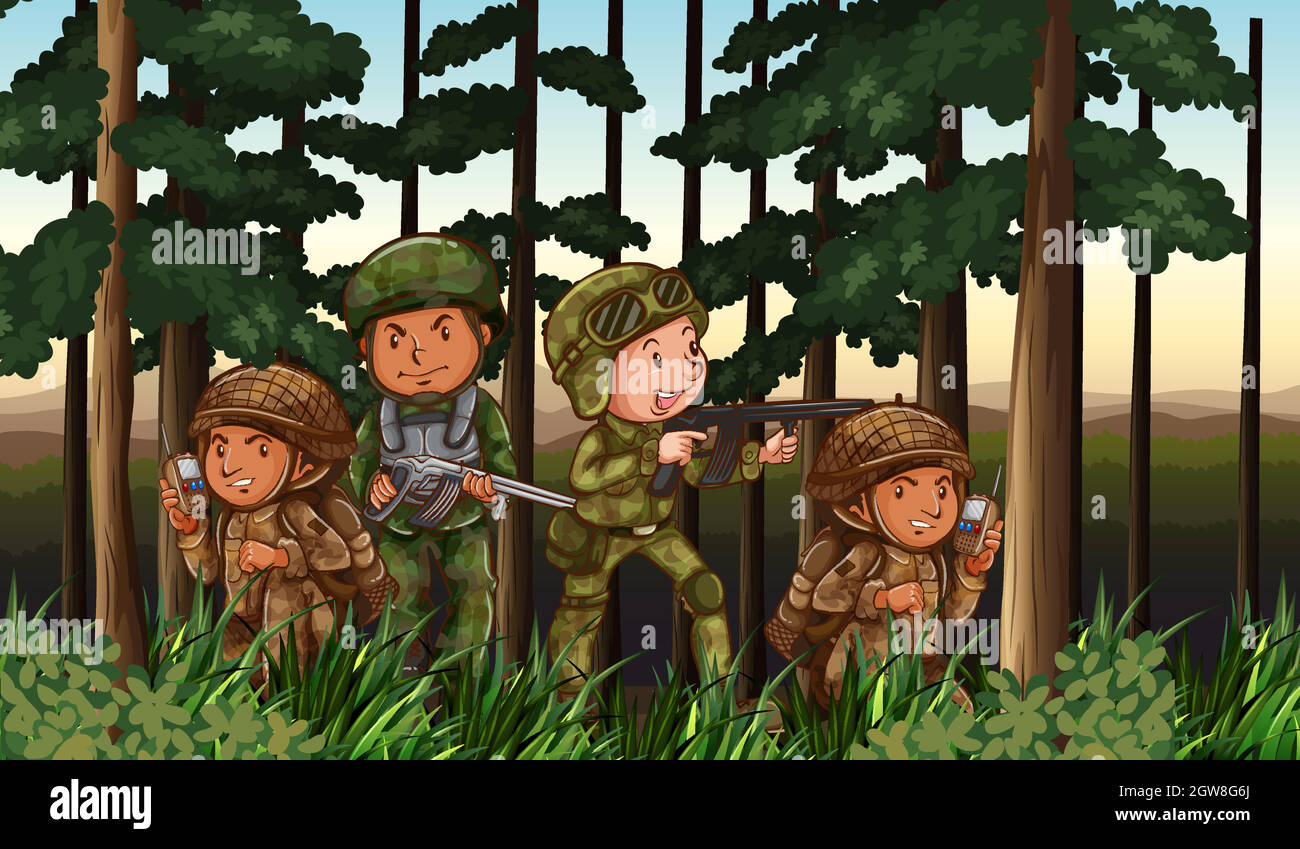 Soldier field Stock Vector Images - Alamy