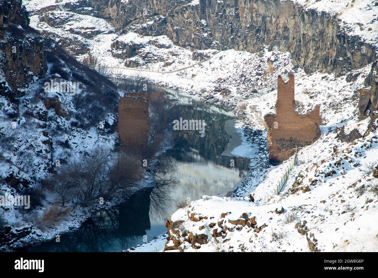 Ani Ruins, Ani is a ruined and uninhabited medieval Armenian city-site ...