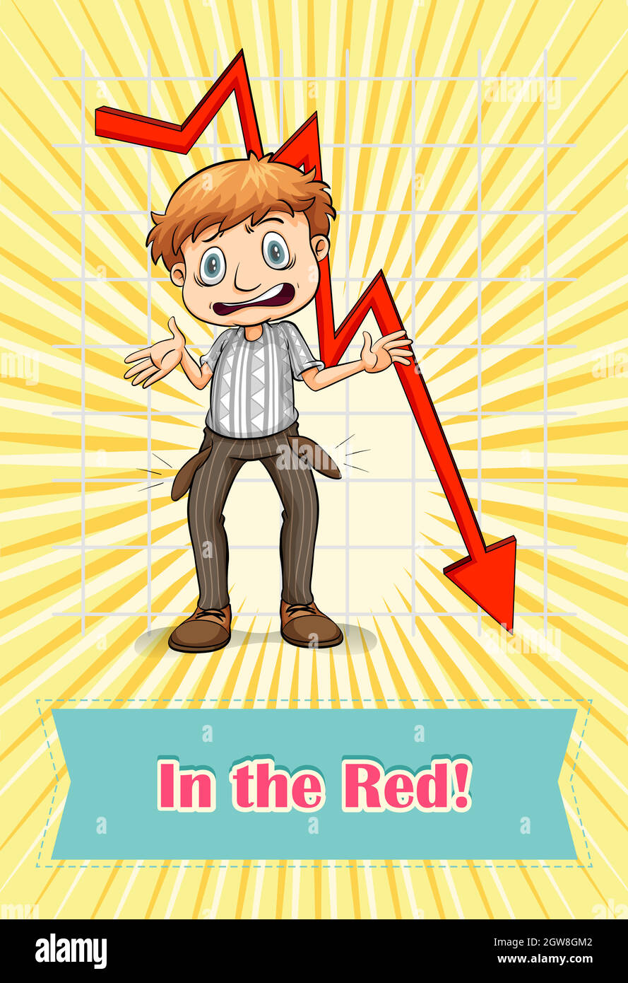 Words in red Stock Vector Images - Alamy