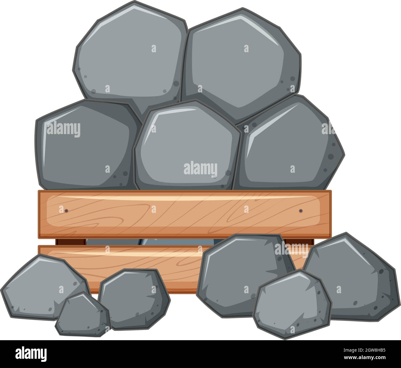 Pile Of Rocks Clipart Png