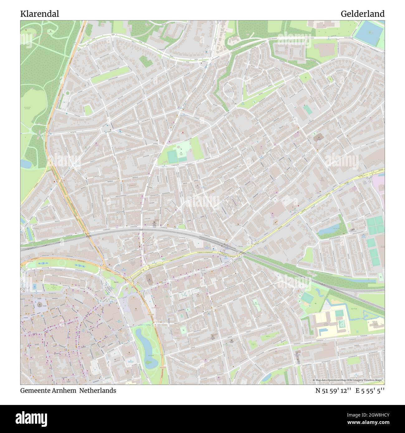 Arnhem map hi-res stock photography and images - Alamy