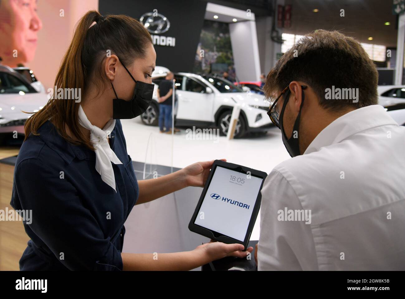 Information Hostess High Resolution Stock Photography and Images - Alamy