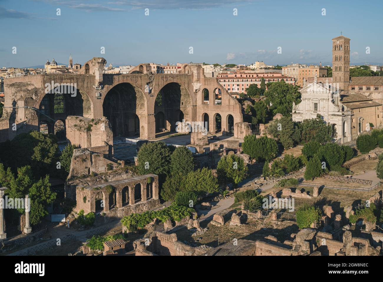 Museum of the imperial fora hi-res stock photography and images - Alamy