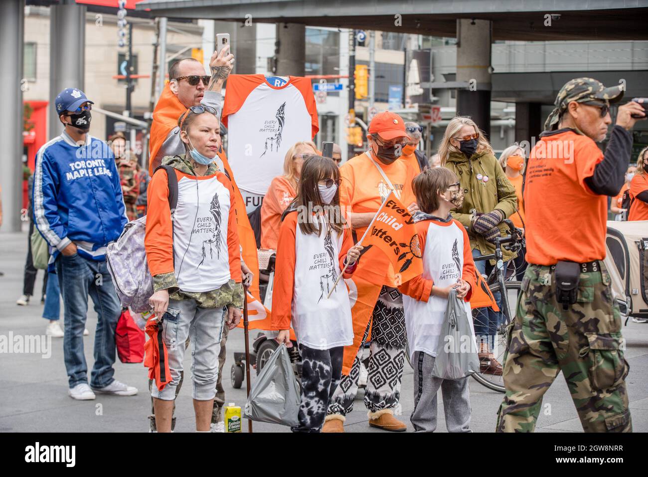 People attend the Orange Shirt Day and National Day of Truth and ...
