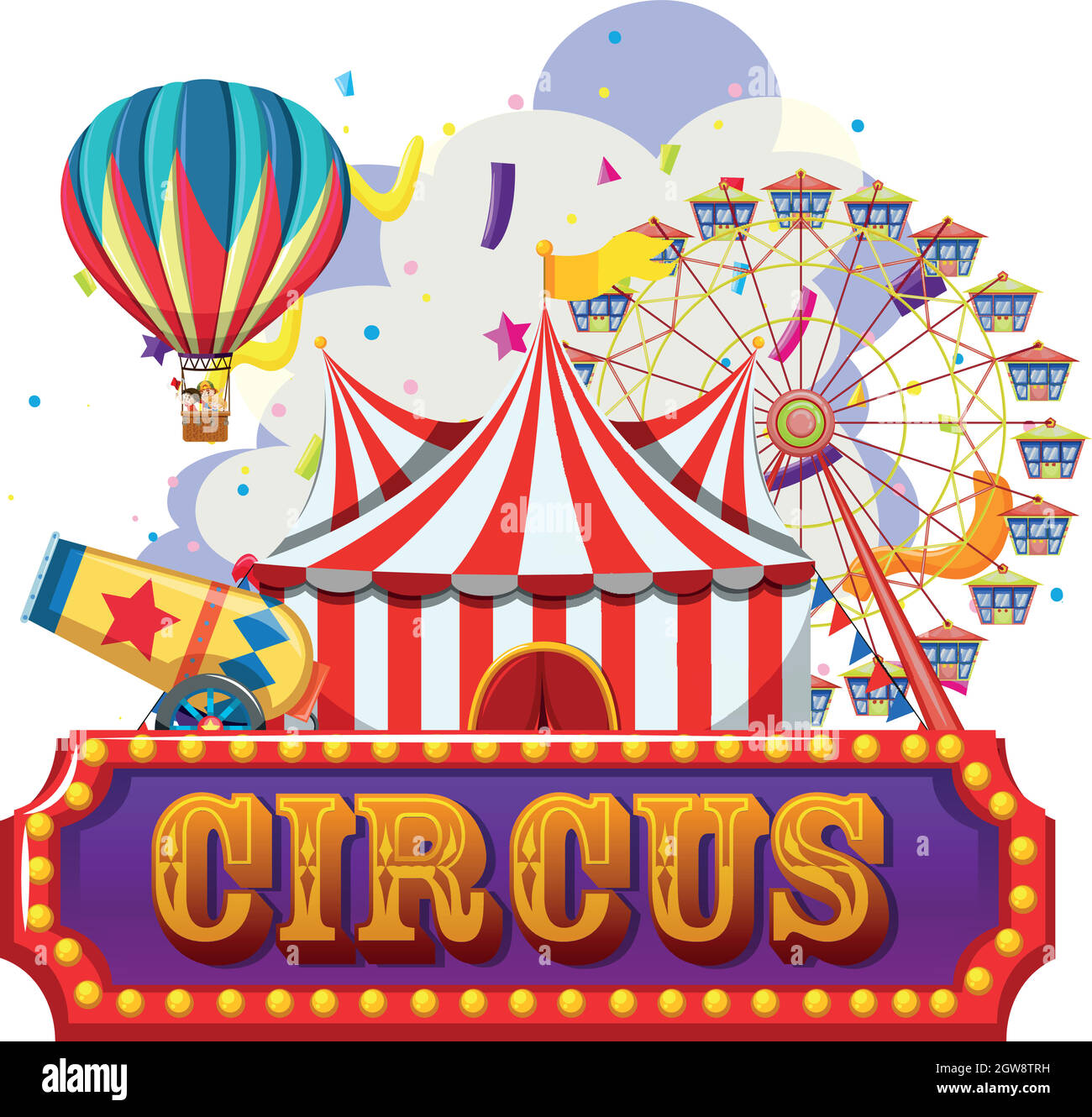 Ravenor Park Fun Fair Clipart