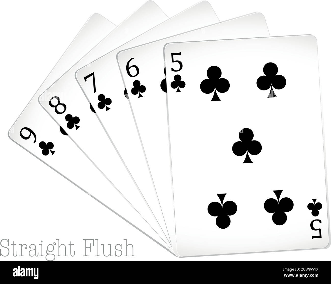 Cards series Stock Vector Images - Alamy