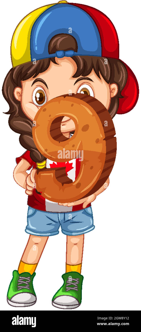 Woman wearing cap Stock Vector Images - Alamy