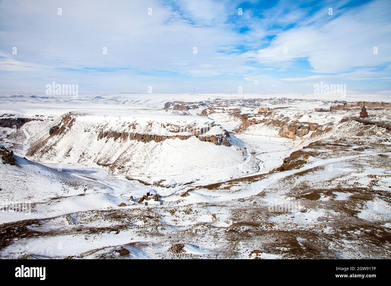 Ani Ruins, Ani is a ruined and uninhabited medieval Armenian city-site ...