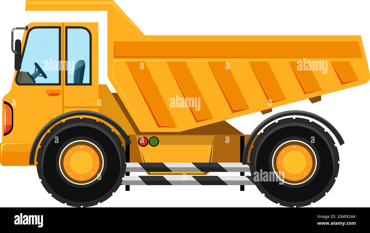 Cartoon dump truck hi-res stock photography and images - Alamy