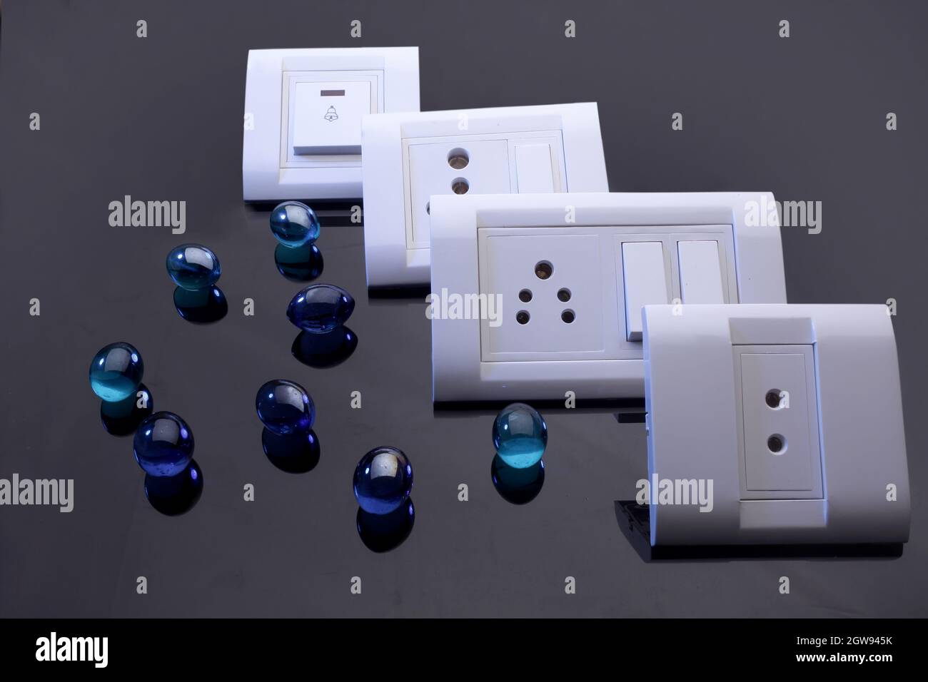 wall switch power electronic component socket different and modern realistic part | wall switch ...