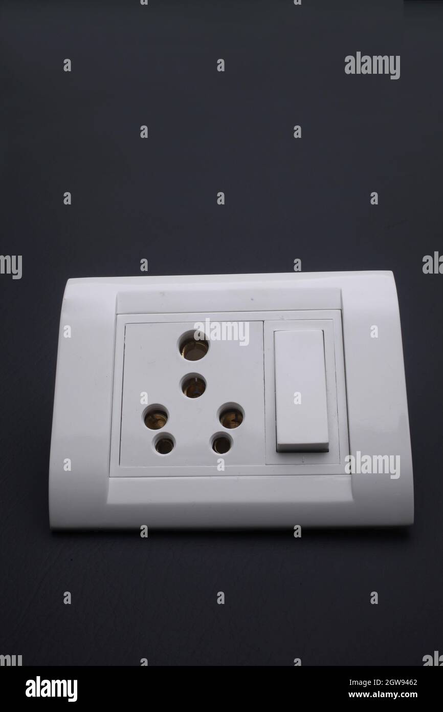 wall switch power electronic component socket different and modern ...